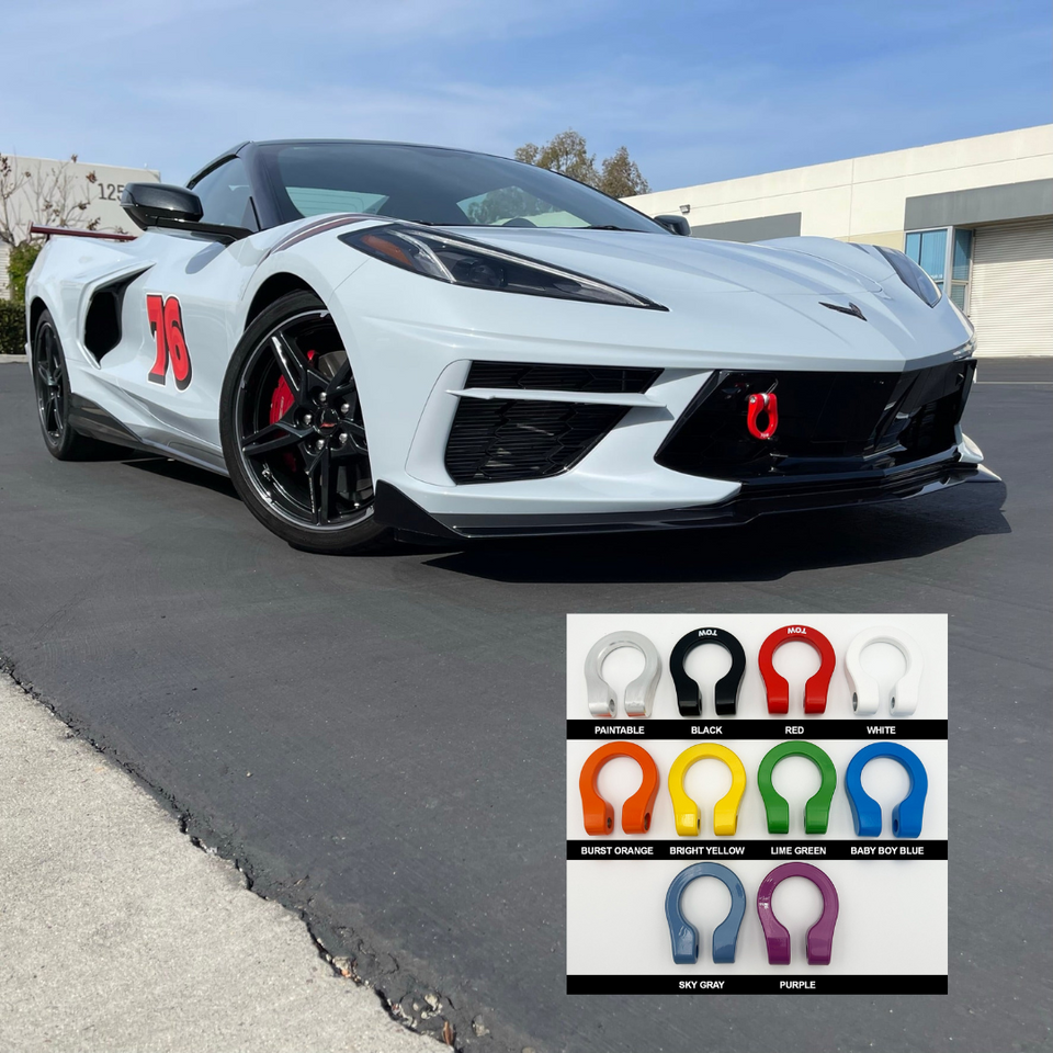 Corvette C7 & C8 Premium Stealth Tow Hook | Corvette Store Online