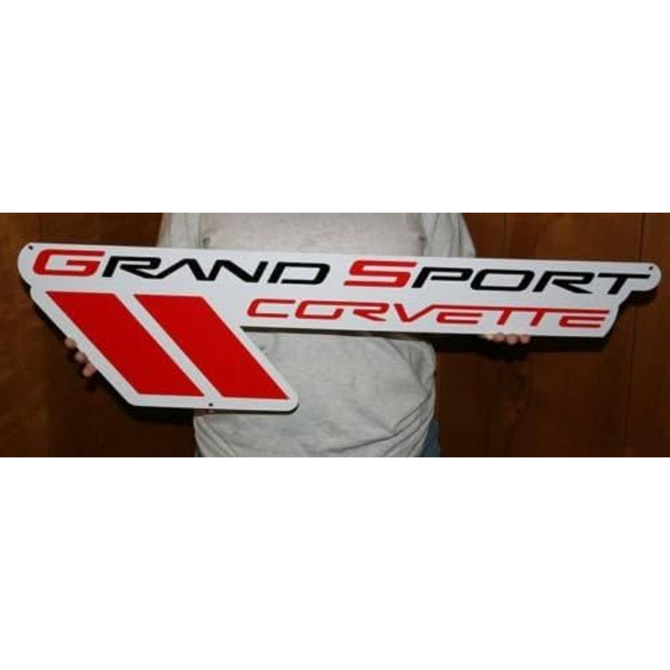 Corvette C6 Grand Sport Steel Sign | Corvette Store Online