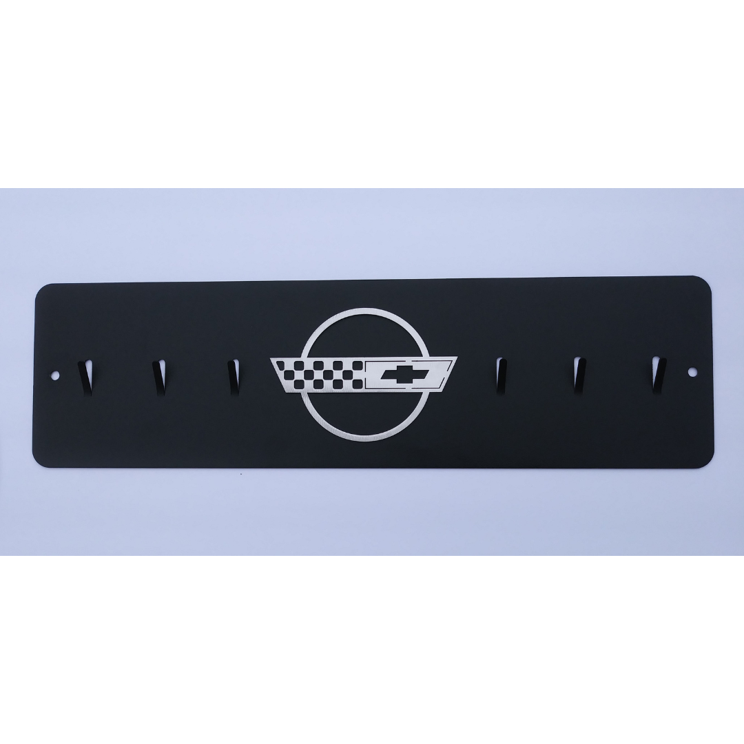 C4 Emblem Corvette Key Rack | Corvette Store Online