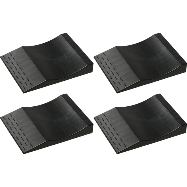 Park Right Flat Free Tire Ramps - Black | Corvette Store Online