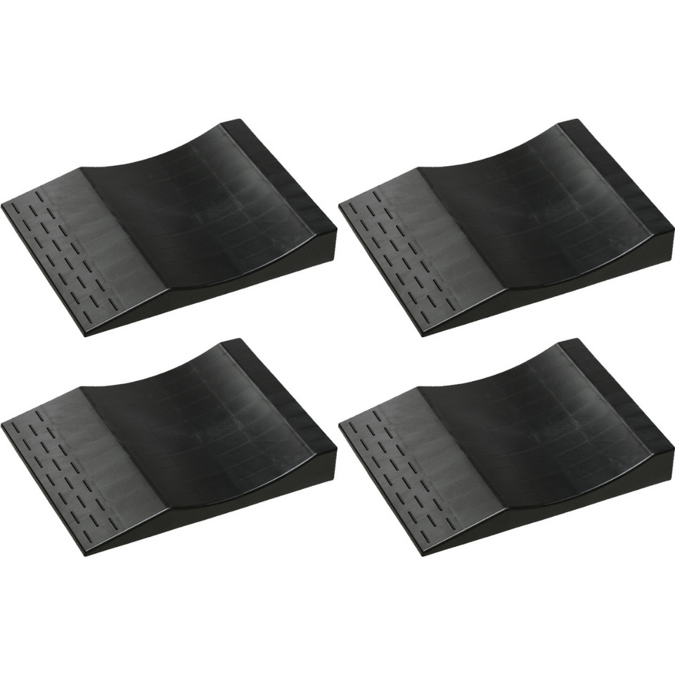 Park Right Flat Free Tire Ramps - Black | Corvette Store Online