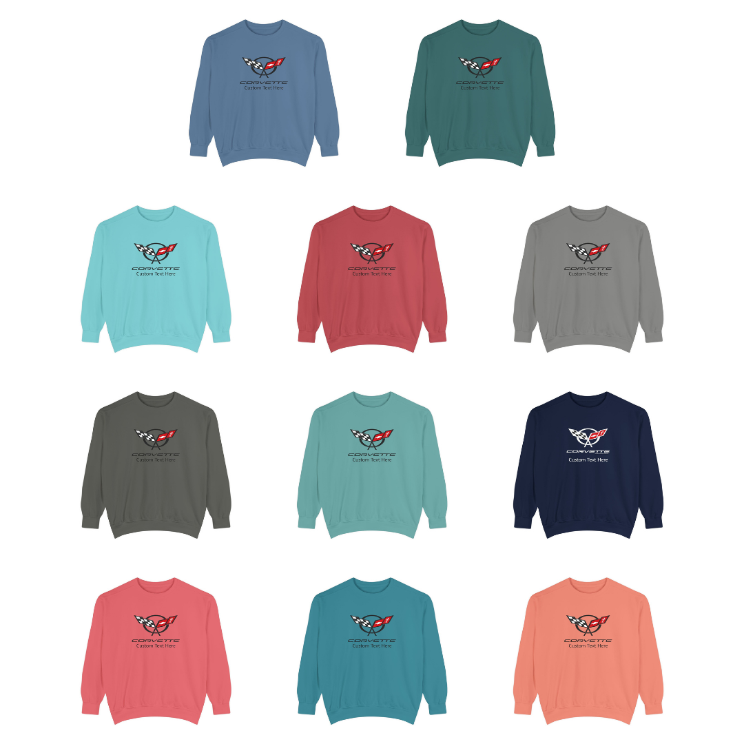 Personalized C5 Corvette Comfort Colors® Unisex Garment-Dyed Premium ...
