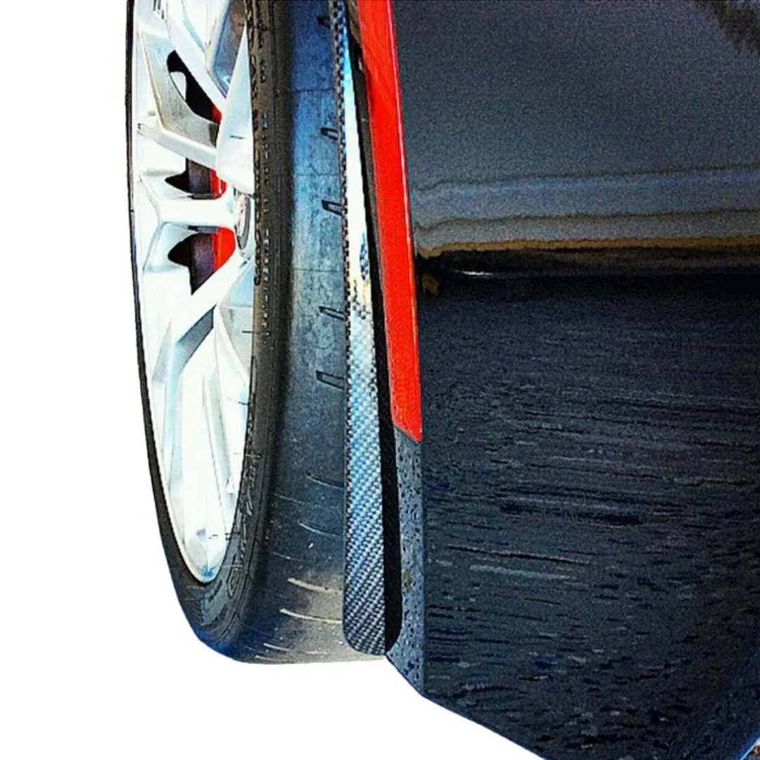 C7 Corvette Hydro Carbon Fiber Splash Guards | Corvette Store Online