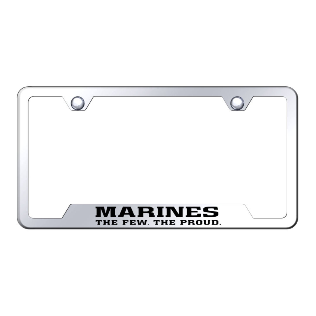 The Few The Proud Cut-Out Frame Mirrored | Corvette Store Online