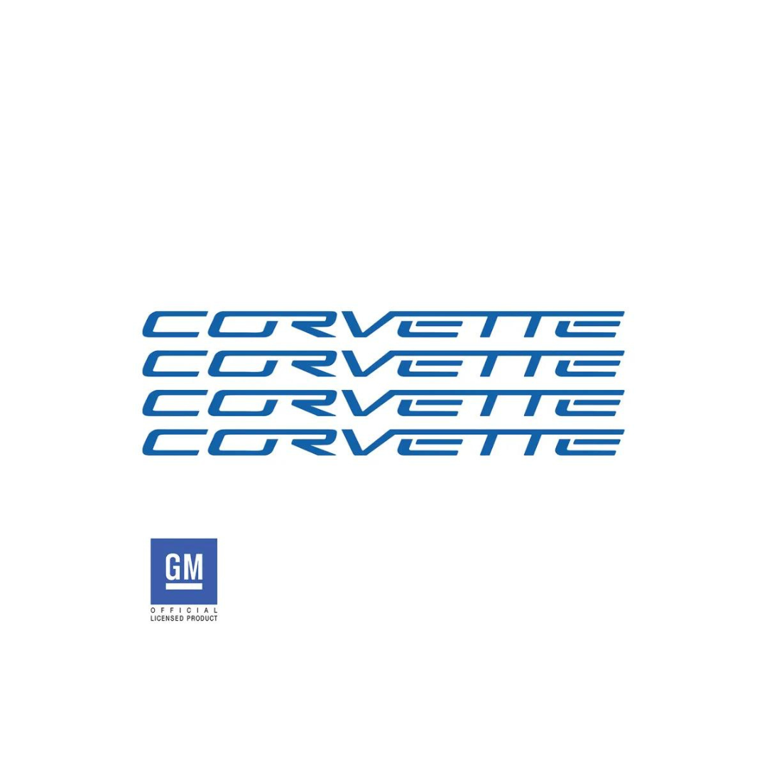 C6/C7Corvette Wheel Lettering Kit | Corvette Store Online