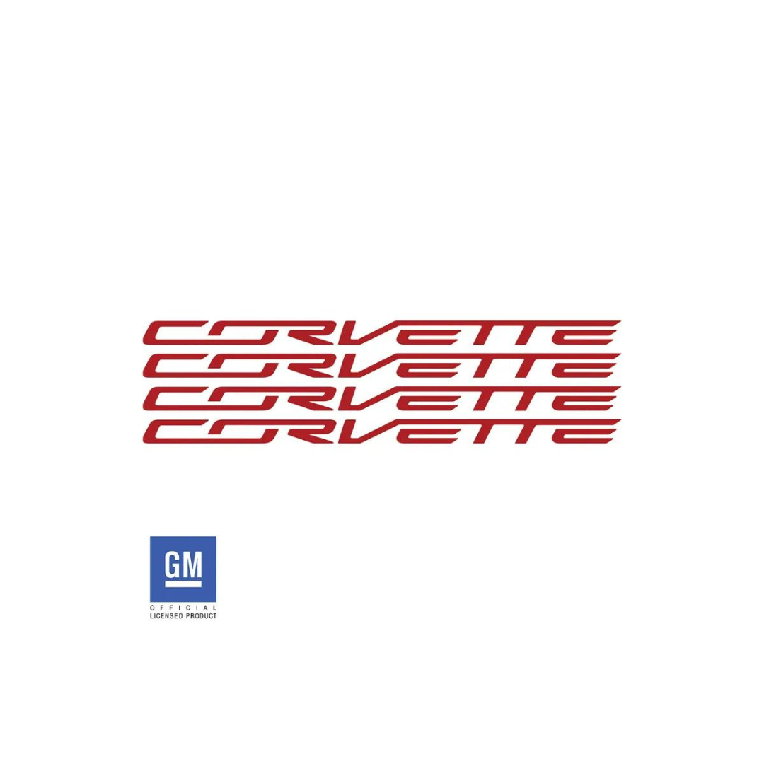 C6/C7Corvette Wheel Lettering Kit | Corvette Store Online