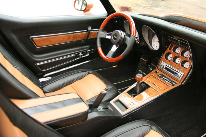 C3 Corvette 1977-1982 Interior Dash Trim Kit Real Carbon Fiber ...