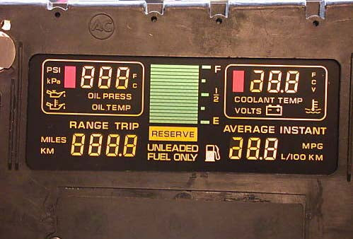 C4 Corvette Digital Dash Cluster LCD Display | Corvette Store Online