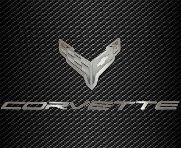 2020-2024 C8 Corvette - Stainless Hood Panel Badge Flag Logo and ...