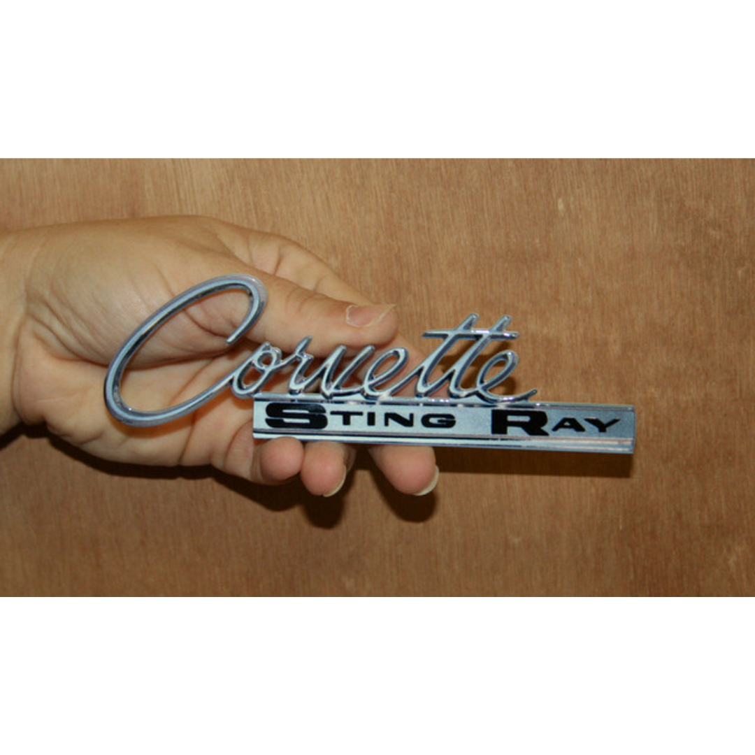 C2 Corvette Stingray Emblem Steel Sign | Corvette Store Online