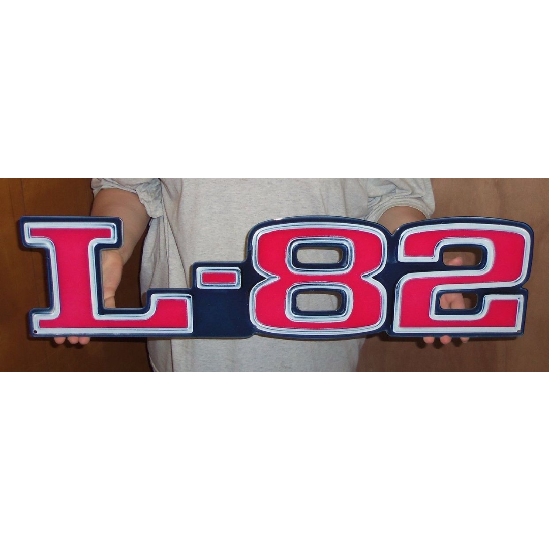 C3 Corvette L-82 Engine Emblem Steel Sign | Corvette Store Online