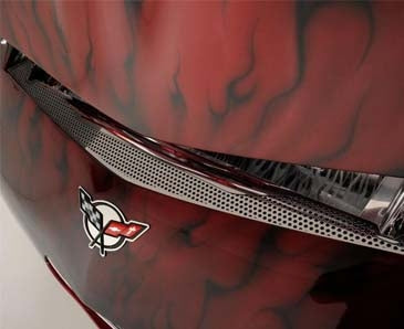 C5 Corvette Front Nose Cap Polished Stainless | Corvette Store Online