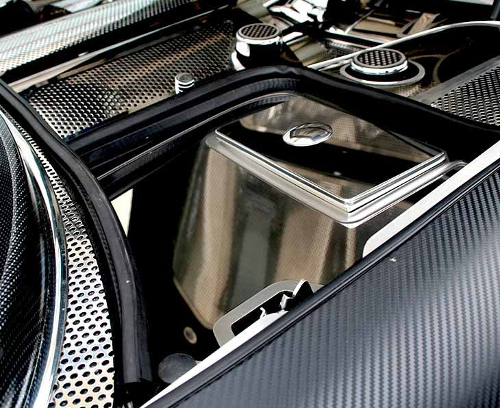 C5 Corvette Fuse Box Cover Polished Stainless | Corvette Store Online