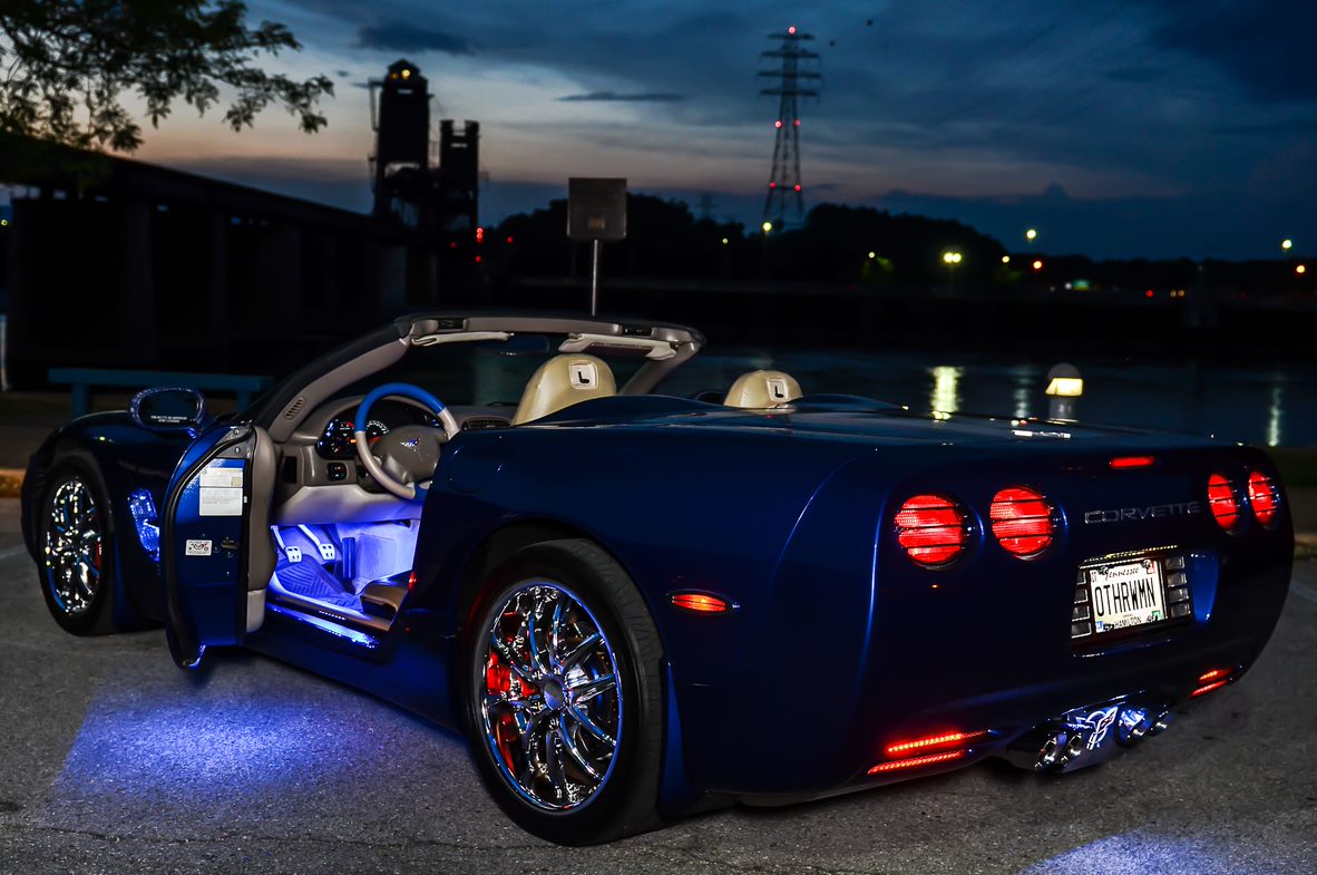 C5 Corvette Footwell & Puddle LED Lighting Kit | Corvette Store Online