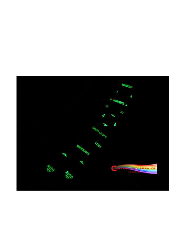 C5 Corvette Control Panel LED Lighting Kit | Corvette Store Online