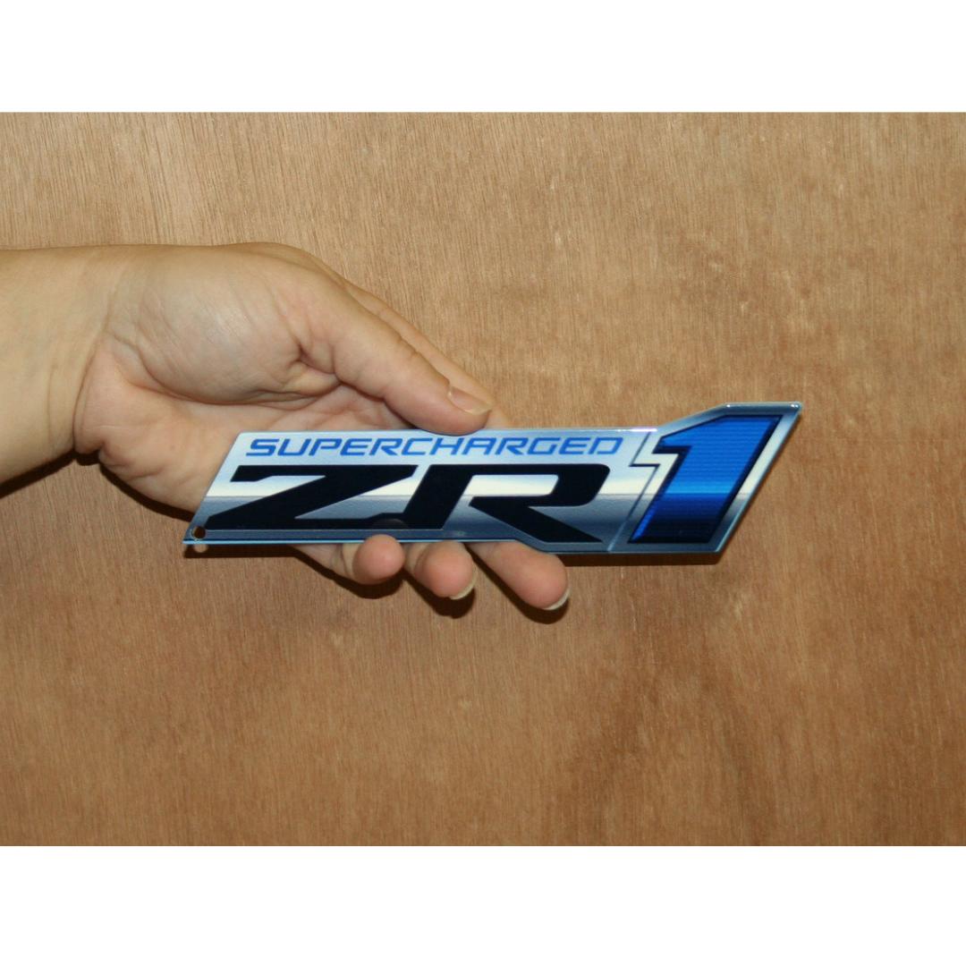 C6 Corvette ZR1 Emblem Steel Sign | Corvette Store Online