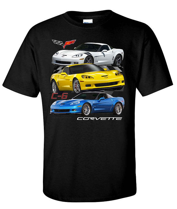 C6 Corvette Trio T-Shirt | Corvette Store Online