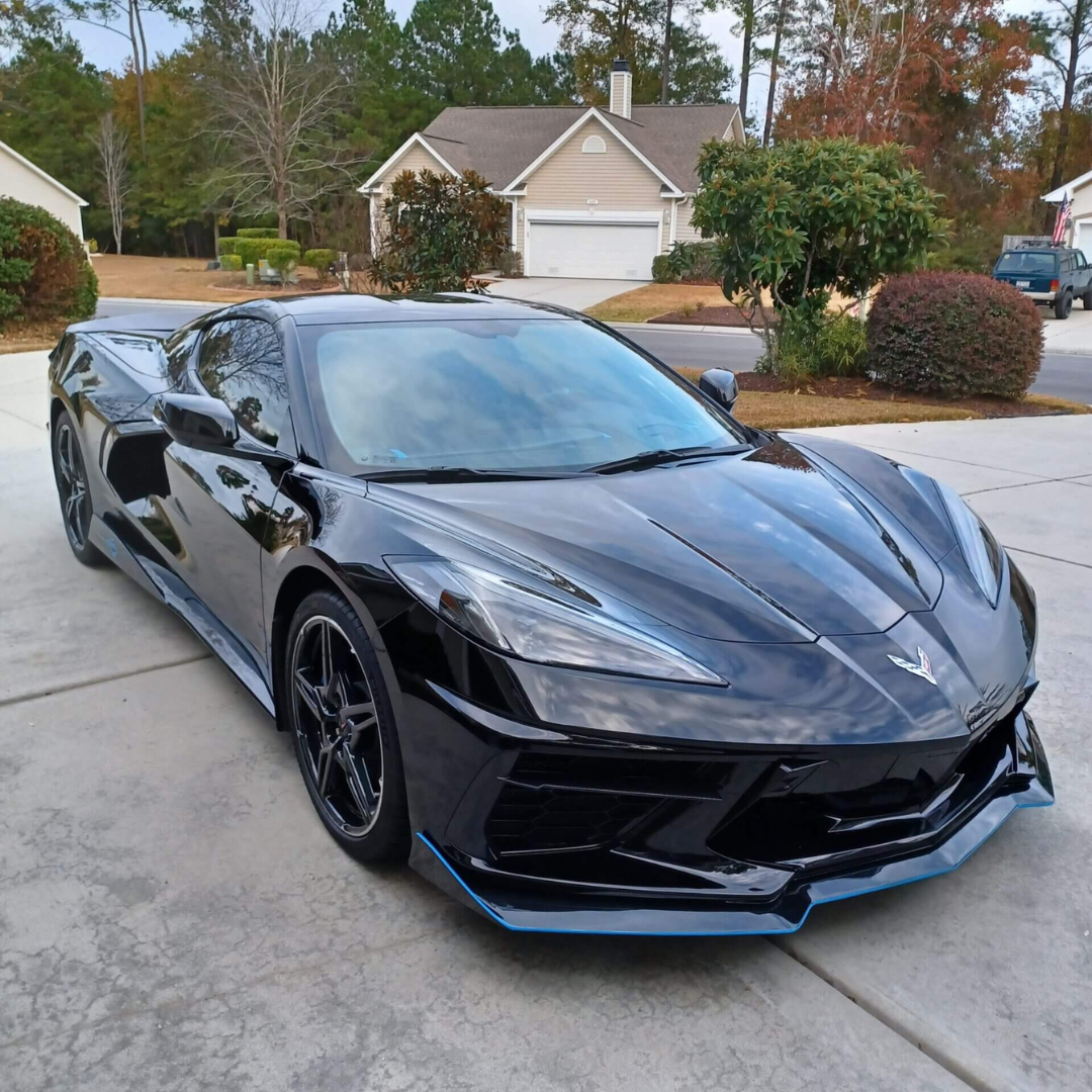 C8 Corvette Custom Front Lip Splitter | Corvette Store Online