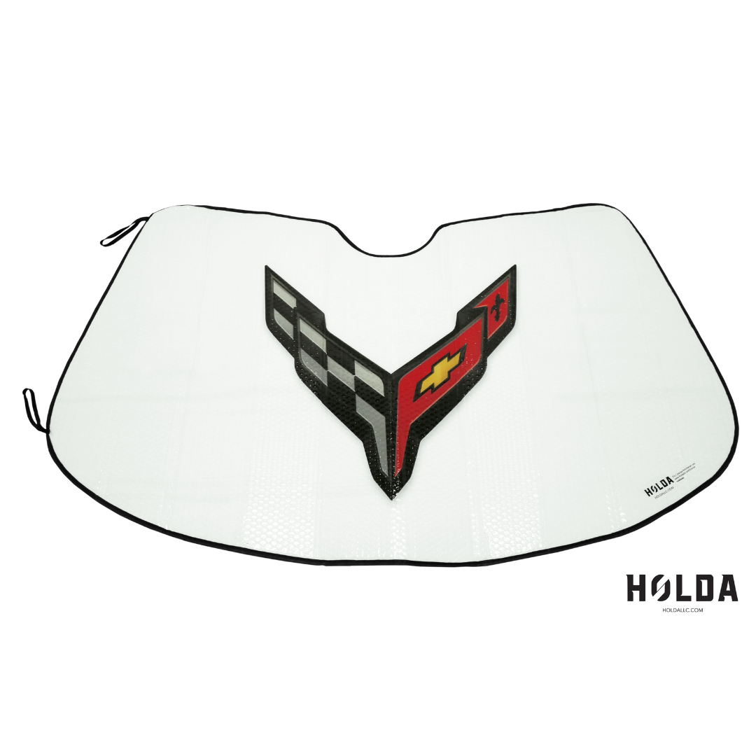 C8 20-26 Corvette Custom Fit Folding Sunshield | Corvette Store Online