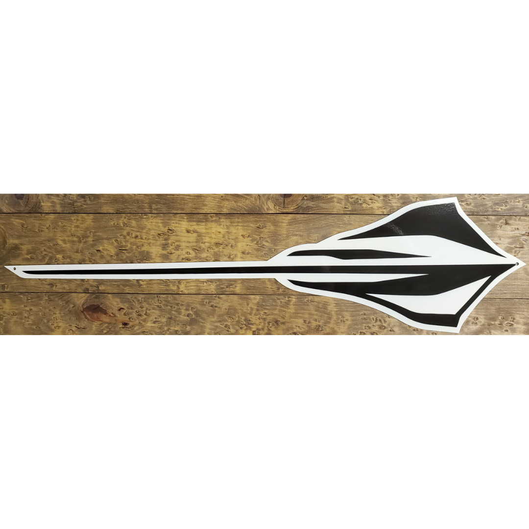 C8 Corvette Stingray Fish Emblem Steel Sign | Corvette Store Online