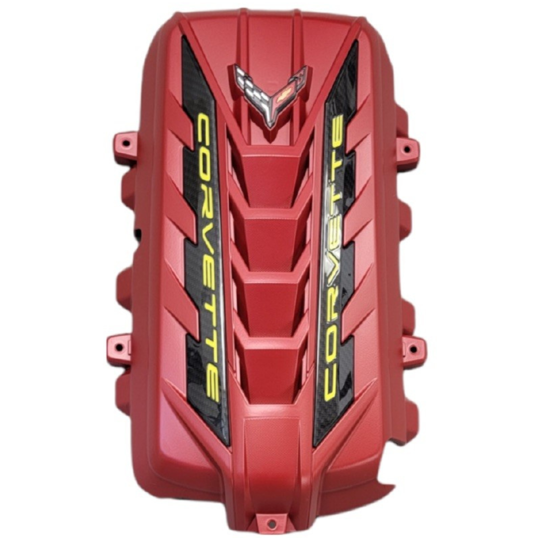 C8 Corvette Red Mist Engine Cover | Corvette Store Online