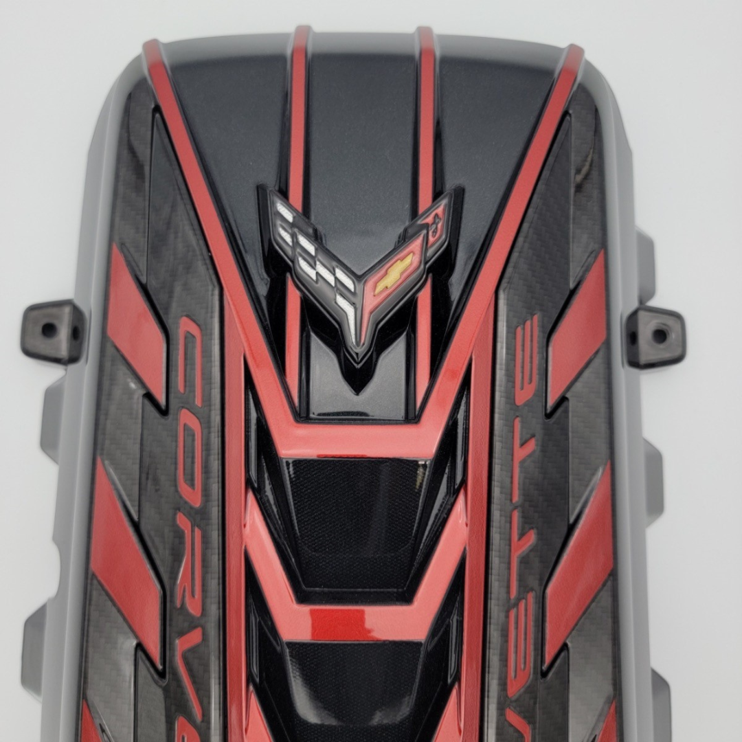 C8 Corvette Red Mist Premium Engine Cover | Corvette Store Online