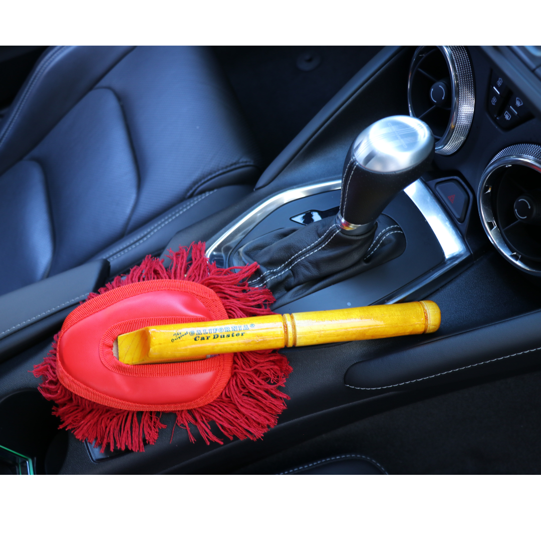 California Platinum Mini Car Duster | Corvette Store Online