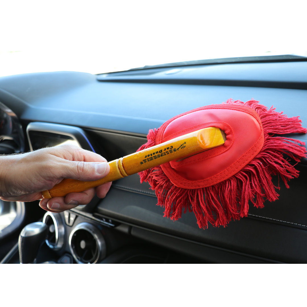 California Platinum Mini Car Duster | Corvette Store Online