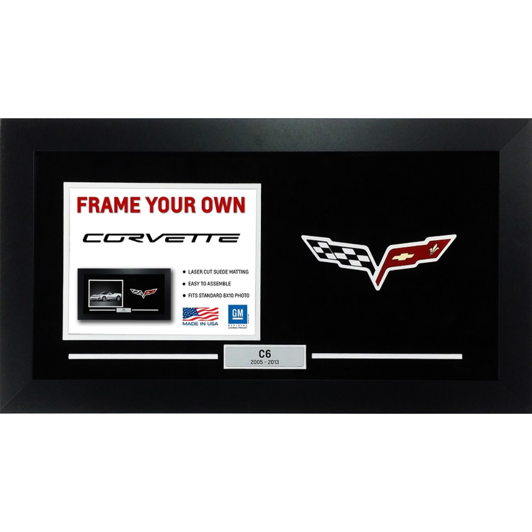 C6 Frame Your Own Corvette Picture Frame | Corvette Store Online