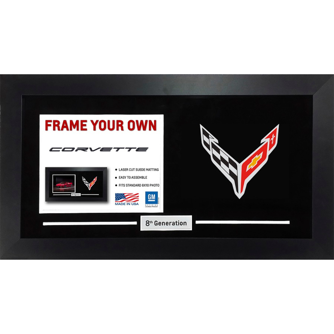 C8 Frame Your Own Corvette Picture Frame | Corvette Store Online