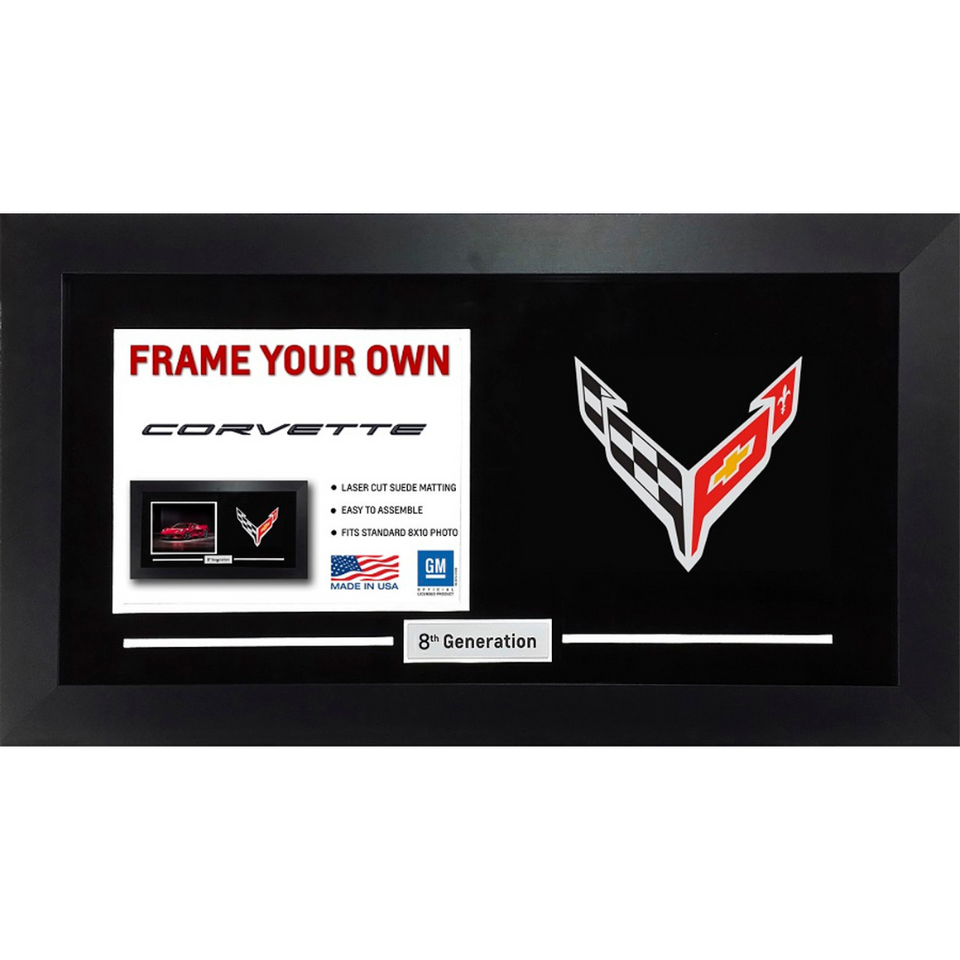 C8 Frame Your Own Corvette Picture Frame | Corvette Store Online