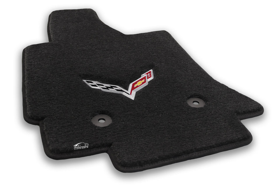 Corvette Logo Floor & Cargo Mats | Carpet | Rubber | All Colors