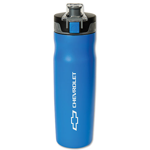 Chevrolet Bowtie Stainless Steel Water Bottle | Corvette Store Online